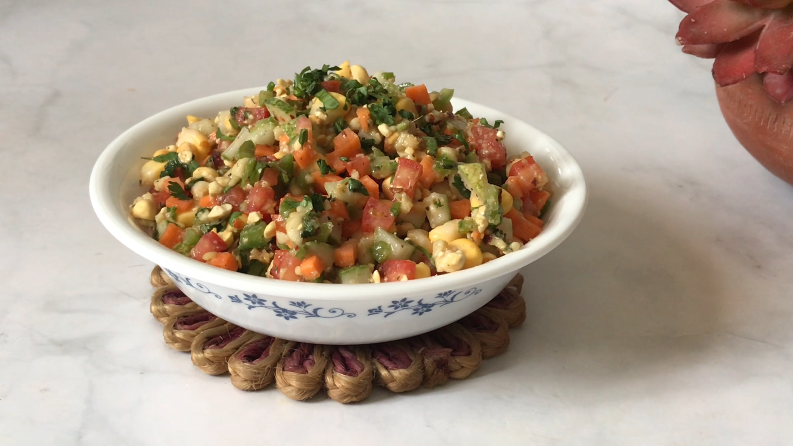 Healthy High Protein Chana Dal Salad - Food Fitness & Fun