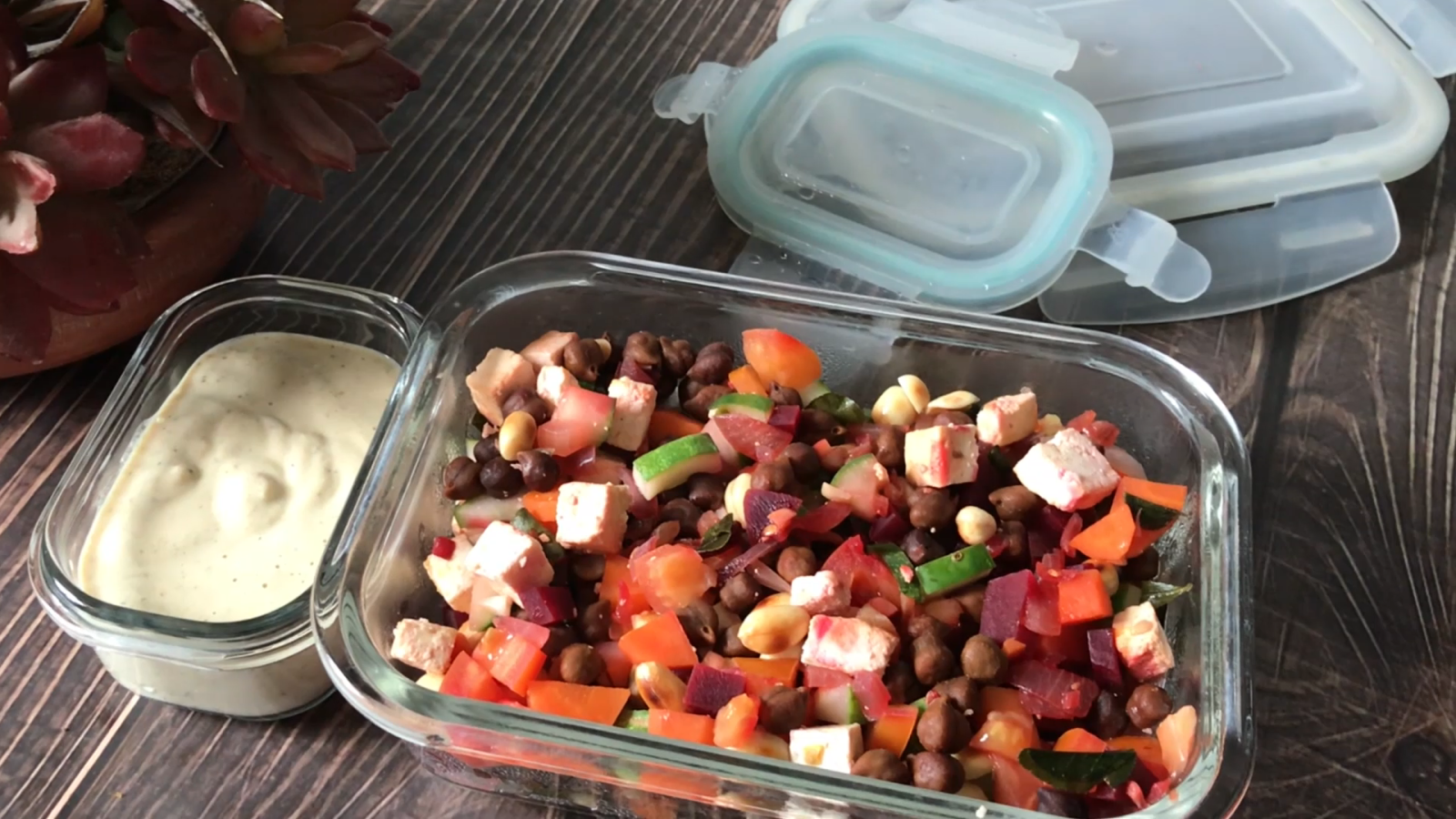 High protein and Mouth-watering Lunch box salad recipe. - Food Fitness ...