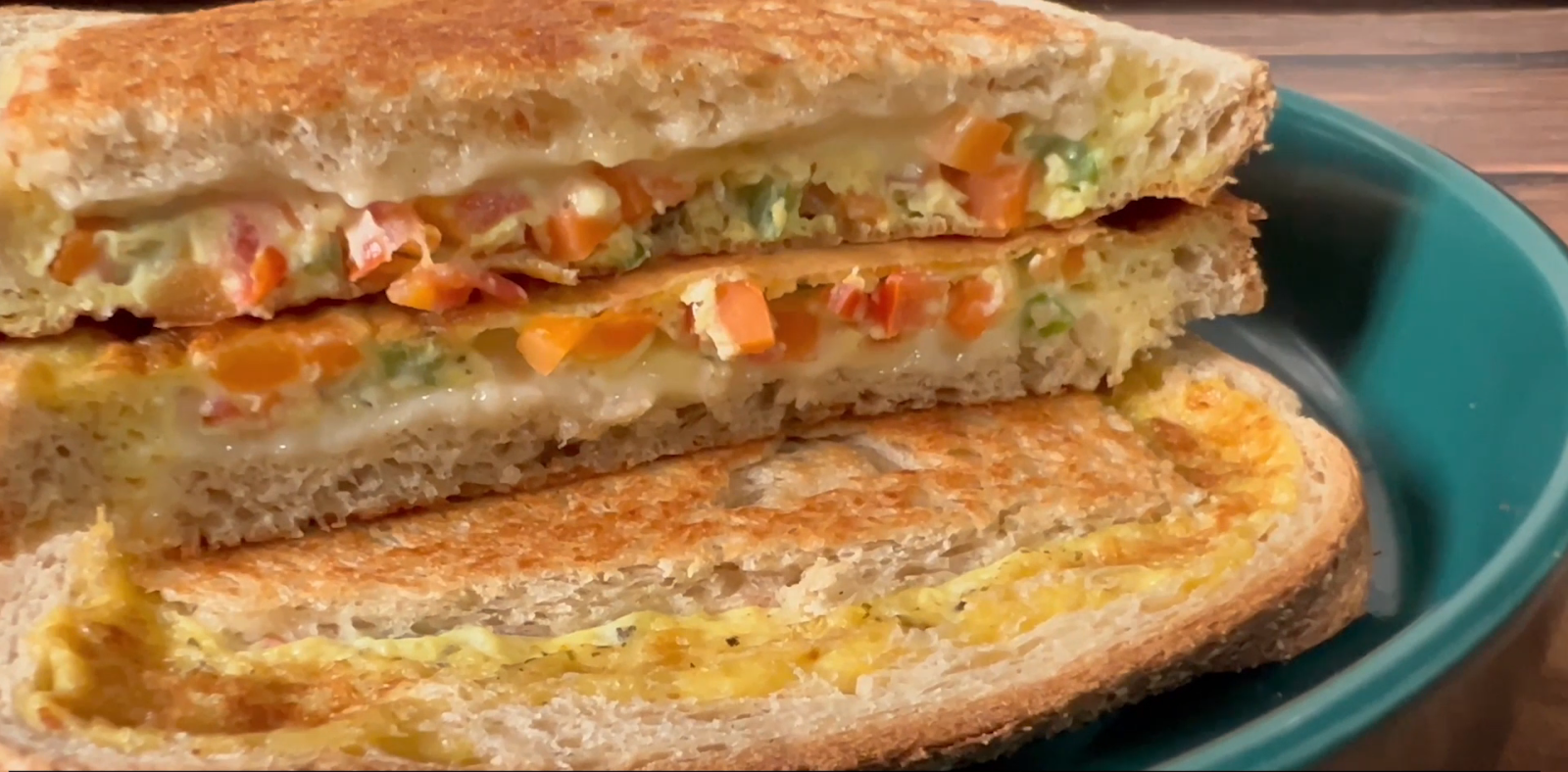 5 Minutes High Protein Toast. - Food Fitness & Fun