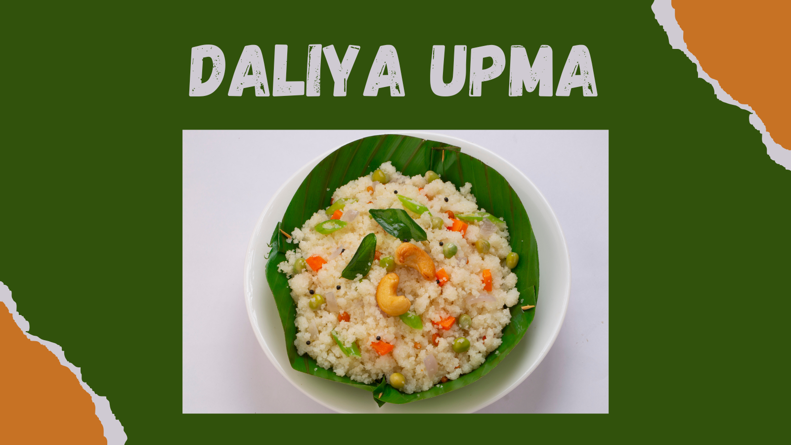 Daliya Upma, Healthy and Quick Meal. - Food Fitness & Fun